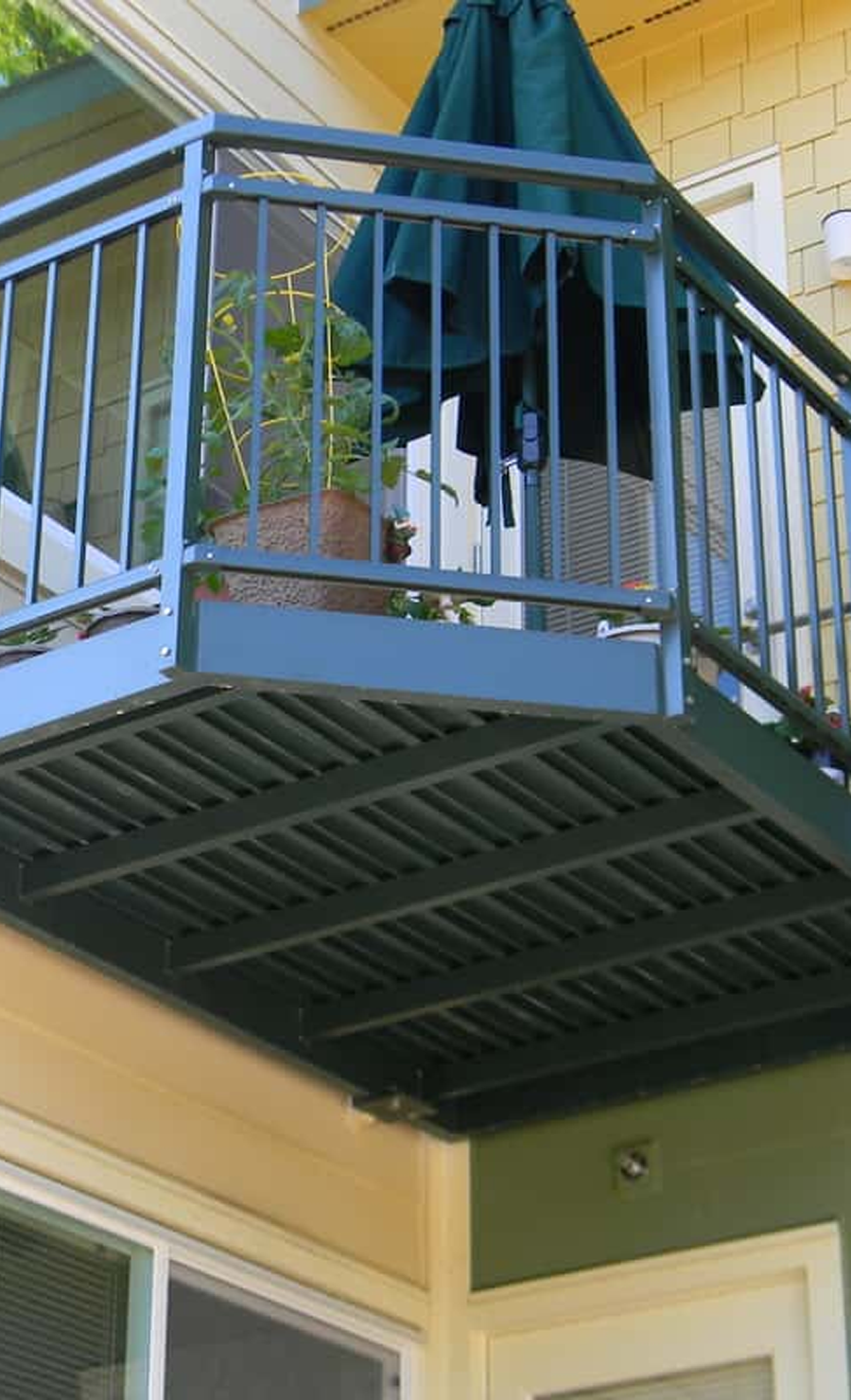 Steel And Aluminum Balcony – Istanbul Group Factory